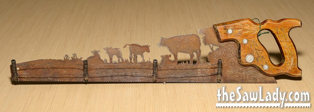 Saw Art - Plasma Cut Hand Saws by Cindy Chinn