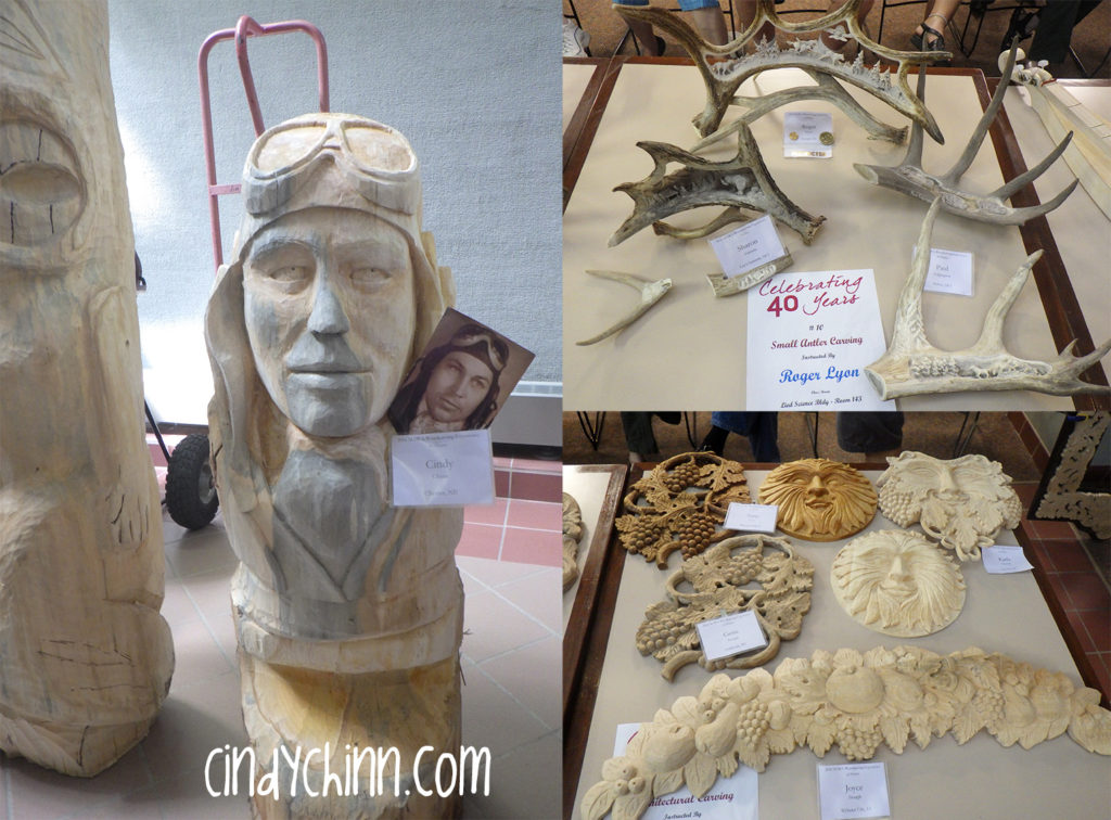 Custom Wood Carving Portrait of a Pilot